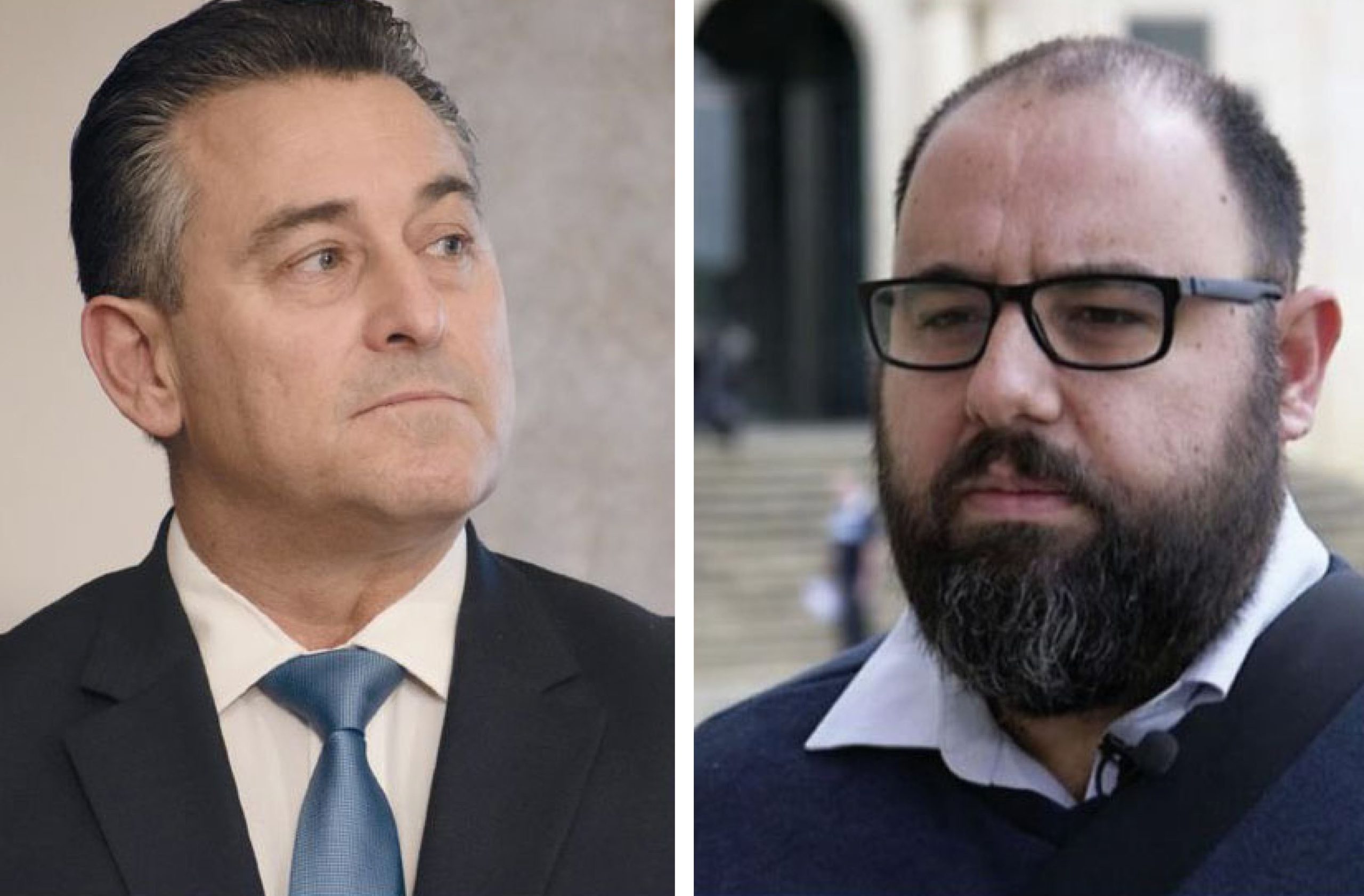 Manuel Delia jdoqq u Bernard Grech jiżfen - talk.mt