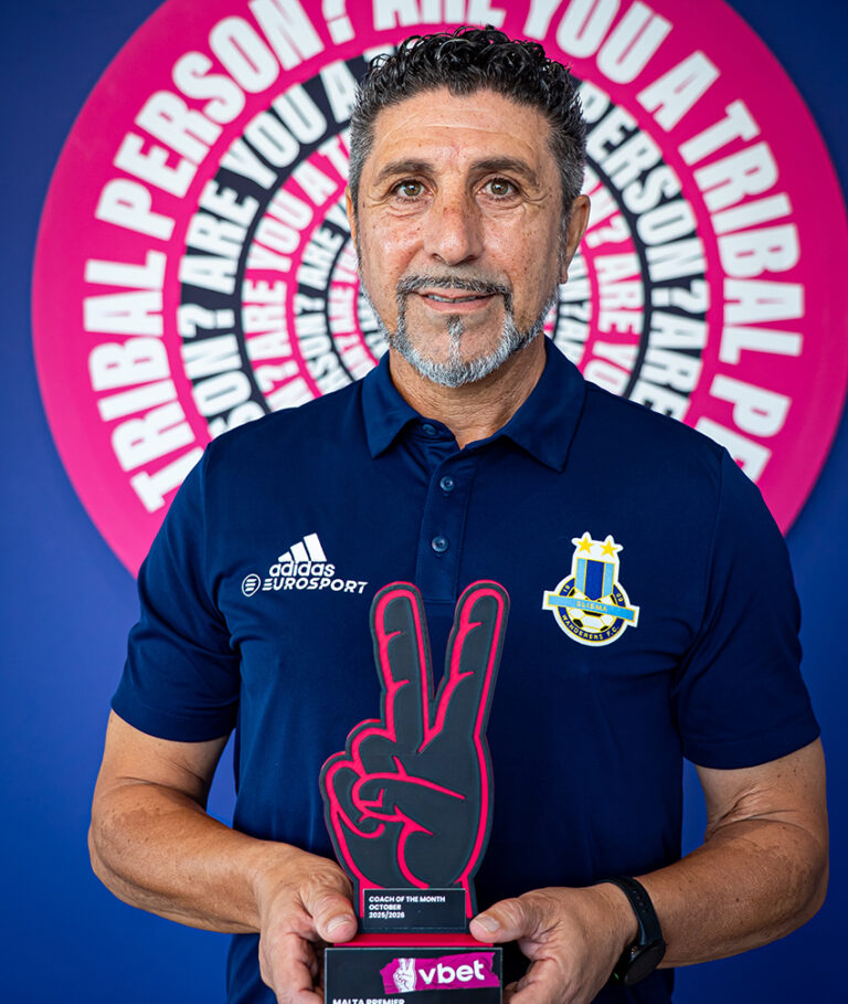 Paul Zammit jirbaħ l-unur tal-VBET Kowċ tax-Xahar għal Ottubru - talk.mt